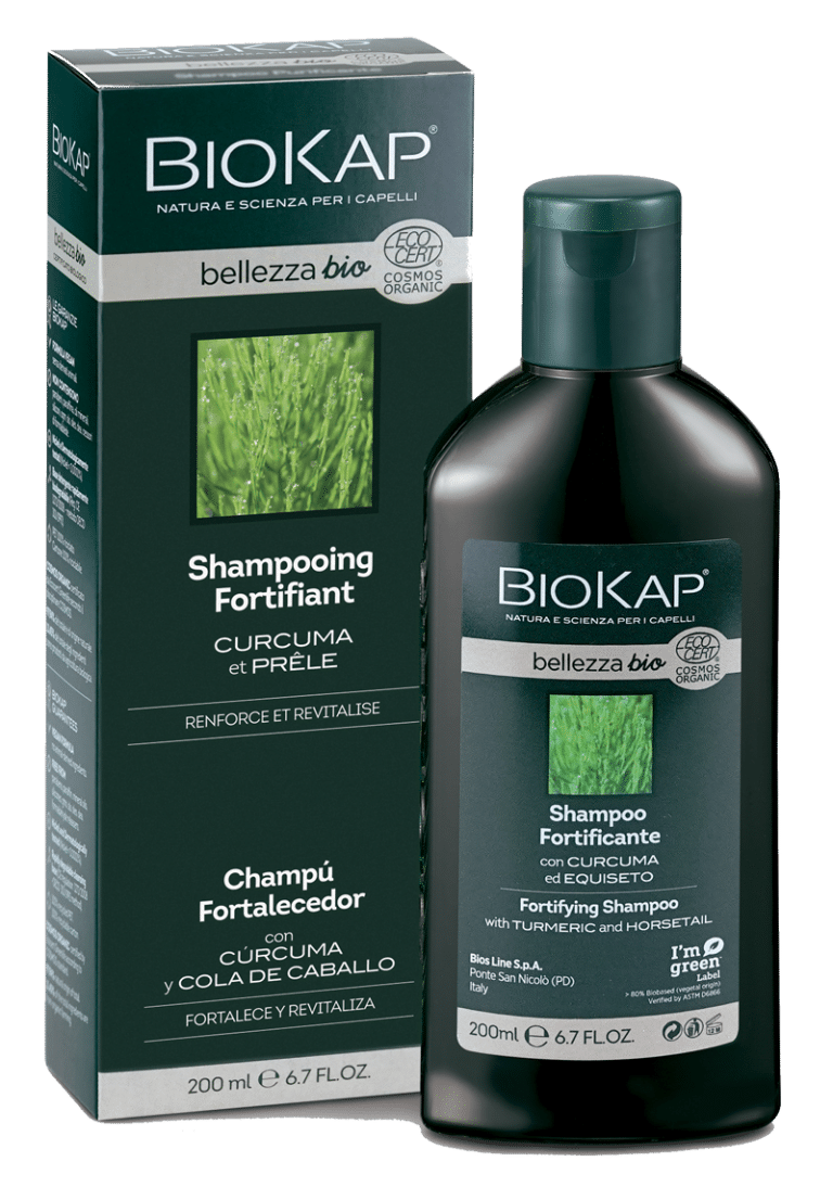 Shampoing Bio Naturel Fortifiant pour Cheveux Bellezza BioKap